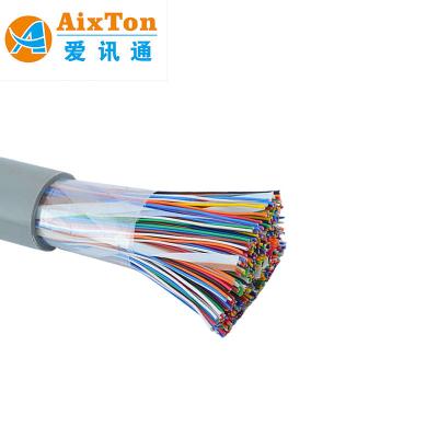 China CAT3 CAT5 0.5MM CCA Overhead 20 Pair Telephone Cable Drop Wire Telephone Cable 10 Pairs Rj11 Cable Telephone for sale