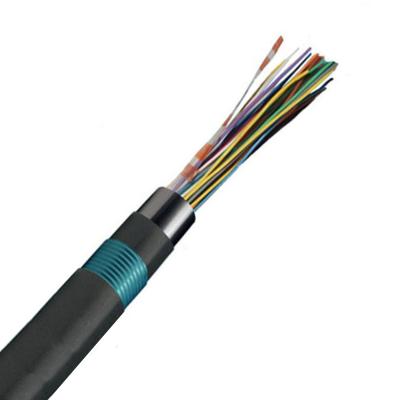 China Cat3 double Shielded 30 Pair 50 Pair 100 Pair 200 Pair Indoor Outdoor Telephone Cable for sale