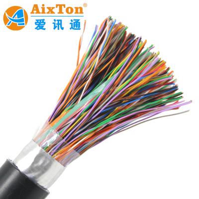 China CAT3 Outdoor Telephone Cable 5/10/20/30/50/100/200/300 Pair Copper Conductor for sale