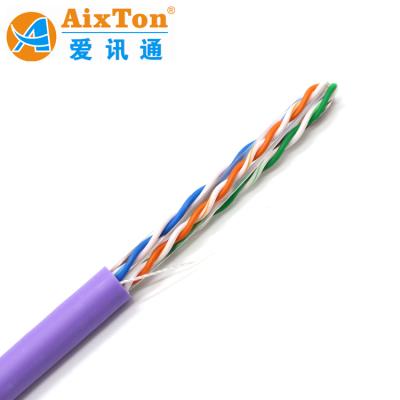 China Cat6 U/UTP LAN Network Cable 1000ft 305m Pull Box Faster Internet Speed CM CMX CMR CMP for sale