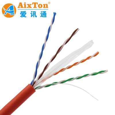 China Cat6 U/UTP LAN Network Cable 1000ft 305m Pull Box Faster Internet Speed CM CMX CMR CMP for sale