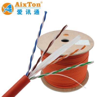 China Factory Wholesale High Quality Cat6 Lan Cable 305m Cable With PVC Jacket for sale