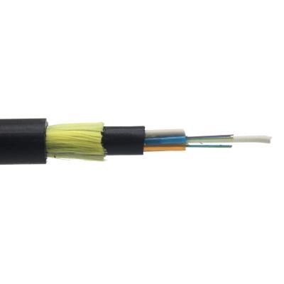 China 48-Core Single Mode Optic Cable ADSS Armored 3km/4km Fiber Optic Cable with 48 Cores Single Jacket for sale
