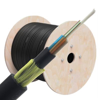 China 24/32/48/60 Core ADSS Double Jackets 50/80/120/150 Meters Span Outdoor Aerial Optical Fiber Cable for sale
