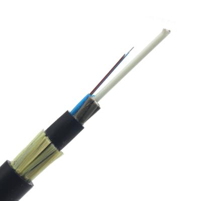 China All-Dielectric Aramid Yarn Armored ADSS Fiber Optic Cable with Long Span for Communication Cables for sale