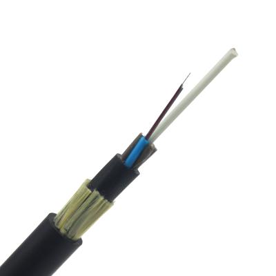 China 6 8 12 24 Core ADSS Optic Fiber Cable Single Mode double jacket LSZH for sale
