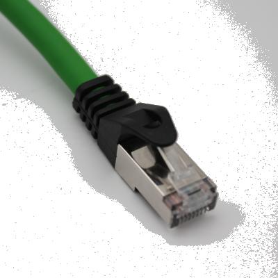 China M12 4pin 8pin a D X Coding to RJ45 Male Shielded CAT6A Profinet Industrial Ethernet Patch Cord for sale