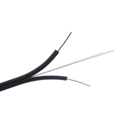 China Indoor LSZH Fiber Drop Wire G657A1 G652D G652A 6 Core Comms Cable for sale