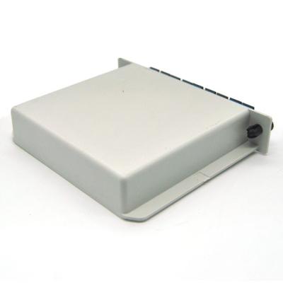 China FTTH Fiber Patch Panel Cassette Optic Fiber Plc Splitter 1x4 1x8 1x16 for sale