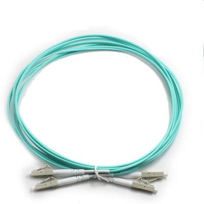 China LC SC UPC APC Om3 Om4 Fiber Optic Patch Cord 1m 3m 5m 10m Multi Mode for sale