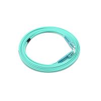 Κίνα οπτικό καλώδιο 3.0mm 5M 10M LC μπαλωμάτων ινών σακακιών 50/125um LSZH σε LC προς πώληση
