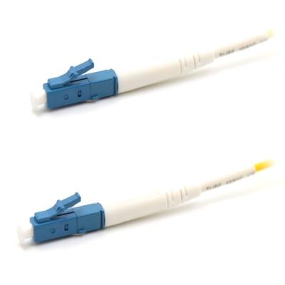 China G657A1 Optical Patch Cord Apc Upc Single Mode Simplex Fiber Cable for sale
