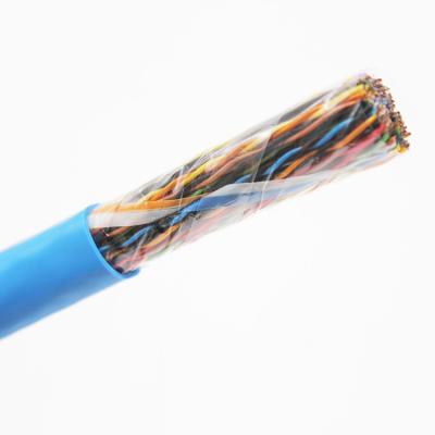 Cina 10 16 20 25 50 accoppiano il cavo telefonico dell'interno Cat3 di rame nudo UTP 24AWG in vendita