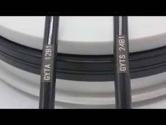Параллельное стальное бронированное кабеля оптического волокна провода GYXTW однорежимное на открытом воздухе