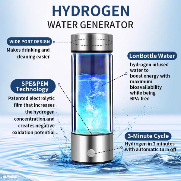 Quality Portable Hydrogen Water Cup for Beauty and Health in Private Residences for sale