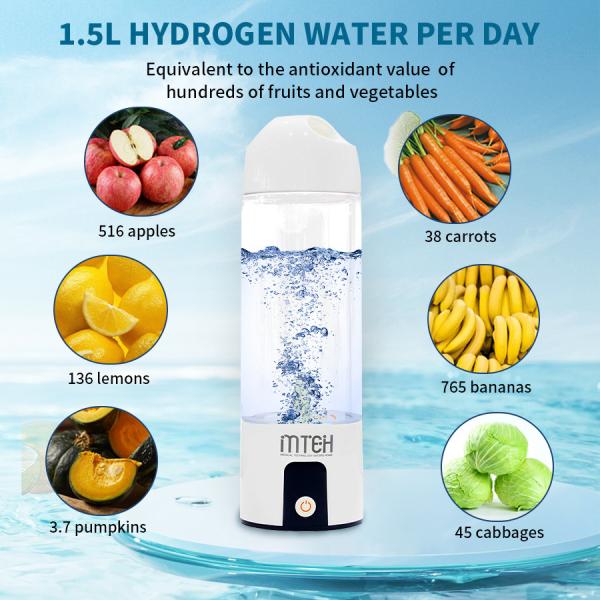 Quality Portable Hydrogen Cup Filter Kettle for Home and Health Improvement for sale