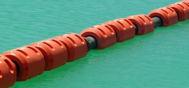 Durable and Floating Solution HDPE Pipe Floater for Dredging Projects