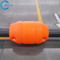 China Red Orange Foam Buoy Float Collar Hdpe Pipe Flotation Rotational Molded for sale