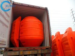 중국 준설기 Hdpe 파이프 물에 떠있는 사람들 폴리에틸렌 발포제 부유물 매체 밀도 프리 격리된 300 밀리미터 판매용