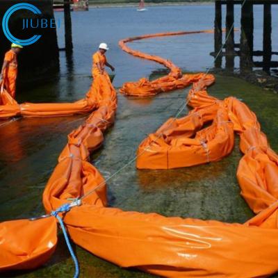 China River Marine Net Log Floating Pollution Boom Foam Filled for sale