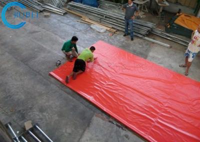 China Type 2 Silt Curtain Boom Floating Port Type 1 Turbidity Curtain Design Oil Containment for sale