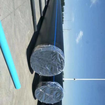 중국 우수한 충격 저항과 철강 플랜지를 가진 HDPE PE100 드래거 파이프 판매용