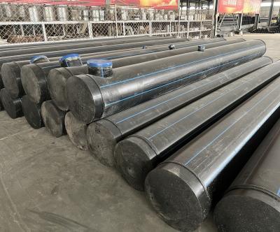 중국 광산용 높은 팽창 강도를 가진 HDPE 용용 용거 파이프 판매용