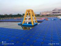 China Easy Installation Pe Float Pontoon Durable With Non Slip Surface for sale