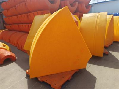 China High Buoyancy Plastic Pipe Floatation Device For Dredging Operations In River Harbor Maintenance for sale
