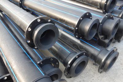 China Dredging HDPE Pipe 0.4-2.0Mpa Corrosion Resistant for Waterway Projects for sale