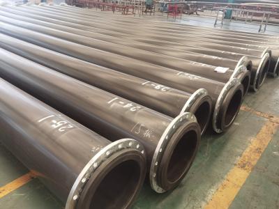 China Tubería uhmwpe resistente a la abrasión para minería y suspensión en venta