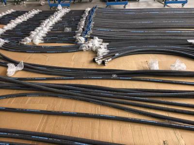 China Flexible Rubber Suction Hose with High Grade Synthetic Rubber Tube and Reinforced Fabric Layers for Performance in Marine Dredging Operations for sale