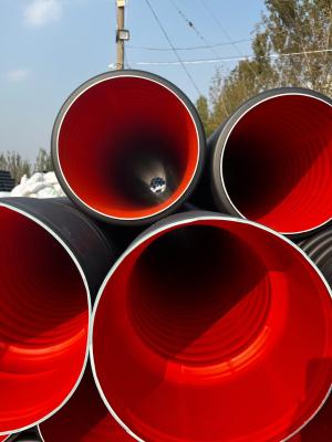 China Flexible Corrugated HDPE Dredging Pipe High-Strength Slurry Sand Discharge Solution for sale