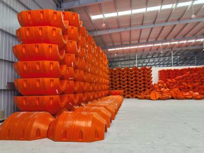 China HDPE Pipe Floater UV Stabilized, High Buoyancy Pipe Floating Buoy for Dredging, Marine Industrial Use Customizable for sale