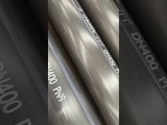 Tubería de UHMWPE amarilla de gran diámetro estabilizada con UV