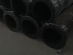 Zwarte zuigbuis van natuurlijk rubber voor zware toepassingen