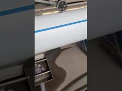 White With Blue StripesHDPE Dredging Pipe PE100 Weld Or Flange Connect