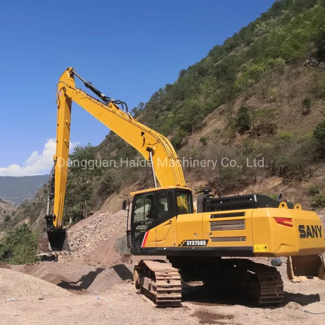 S-Any SY485H Excavator Long Reach Boom Arm - Bucket Detail