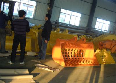 China Cubeta de esqueleto aprovada do ISO para a cubeta da limpeza da vala da máquina escavadora à venda