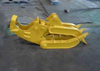 China Self Linked Mechanical Excavator Log Grapple With CE Approved for sale