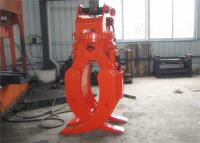 China HItachi EX300 Wood Grapple Mechanical Type For Loading / Unloading for sale