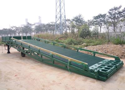 China Q235B Three Side 10 Tons Mobile Dock Ramp For Container Loading for sale