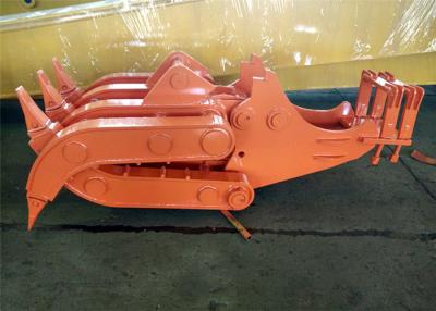 China Seven Tooth Rotate Wood Grapple / Timber Grapple for Hitachi EX230 Excavator for sale