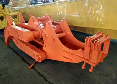 China Seven Tooth Rotate Wood Grapple / Timber Grapple for Hitachi EX230 Excavator for sale