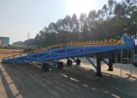 China 2000mm Width 10 Ton Container Q235B Mobile Yard Ramp for sale