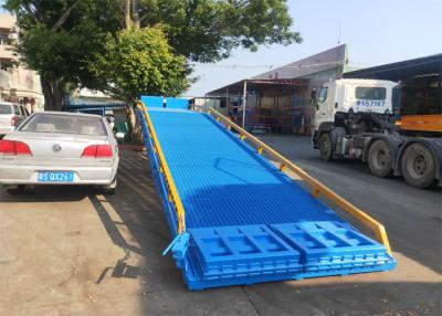 China 2000mm Width 10 Ton Container Q235B Mobile Yard Ramp for sale