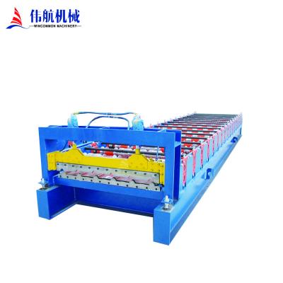 China Hot sales full automatic Color steel Metal Roof sheet roll forming machine for sale