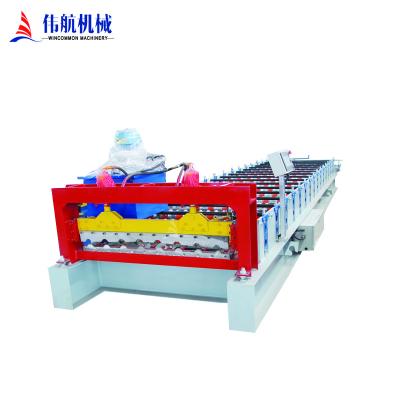 China High Quality Color steel plate metal sheet corrugated roof panel making roll forming machine for sale