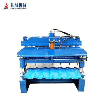 China China Factory Full Automatic Glazed tile roll forming machine for sale