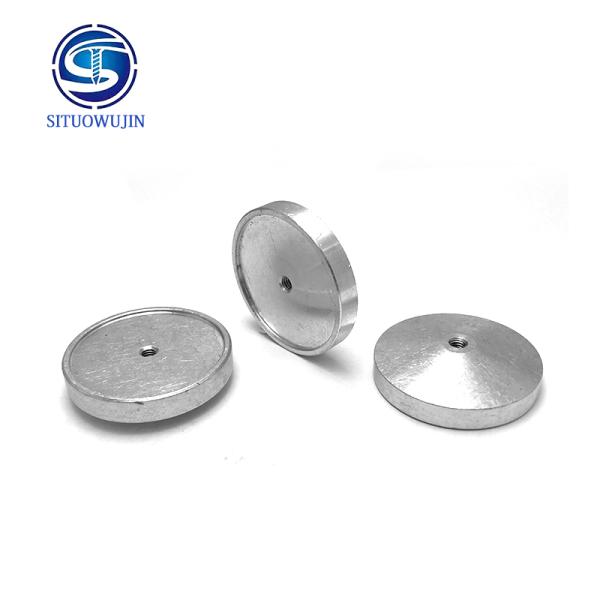 Quality Aluminum Alloy Nuts Valve Parts 80mm CNC Precision Metal Part Body Accessories for sale